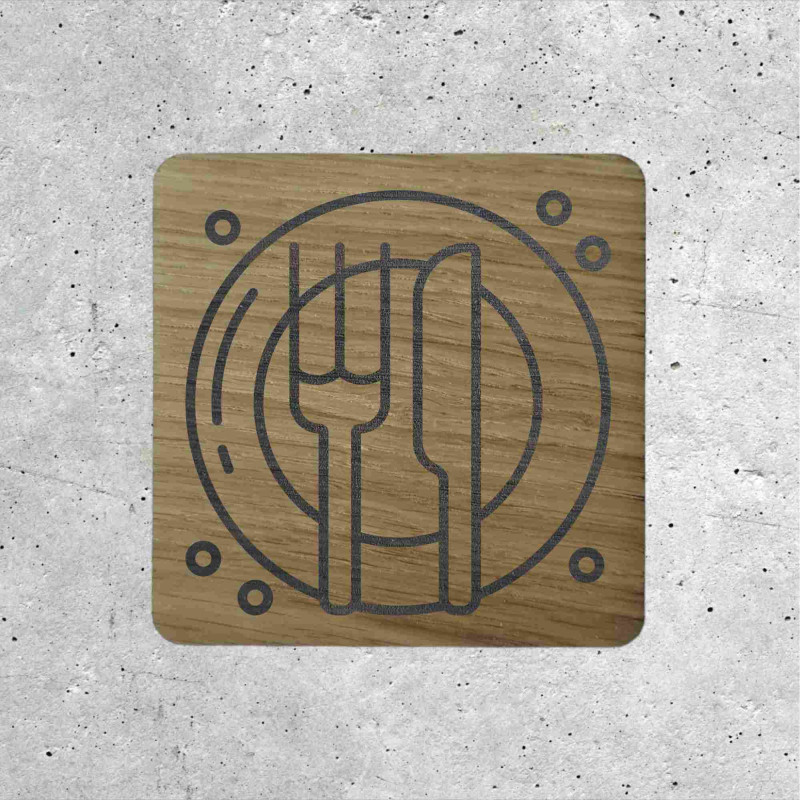 Plaque en Bois Plonge | Écologique et Artisanal | Made in France