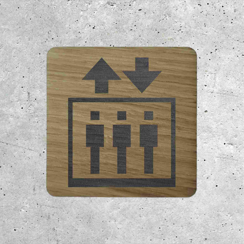 Elevator Wood Panel | Eco-Friendly | Handcrafted | Made in France