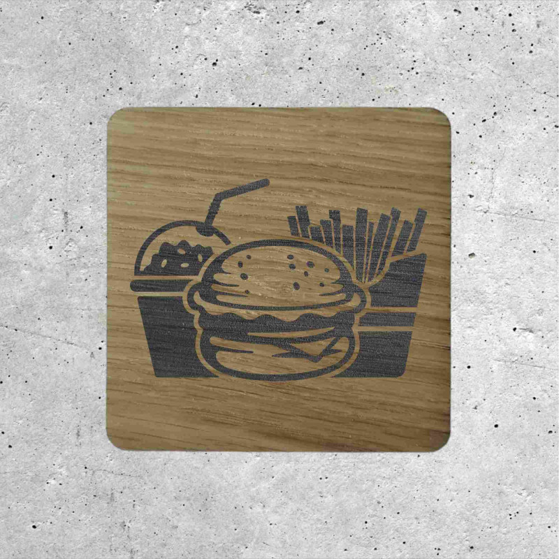 Wooden Signage Menu | Eco-friendly | Handmade in France